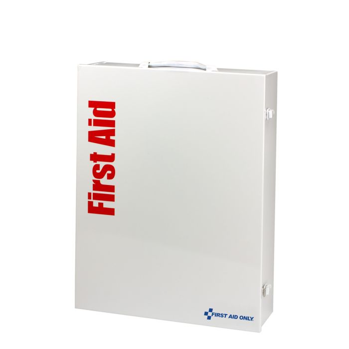 First Aid Cabinet With Medication - 150 Person XL Metal SmartComplianc ...