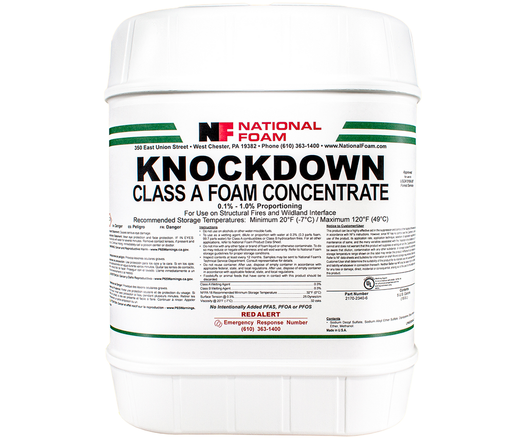 Knockdown Class A Foam Concentrate | MTR – mtrsuperstore