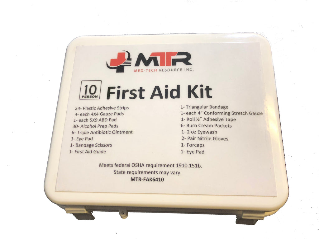 MTR First Aid Kit - 10 Person | MTRSUPERSTORE – mtrsuperstore