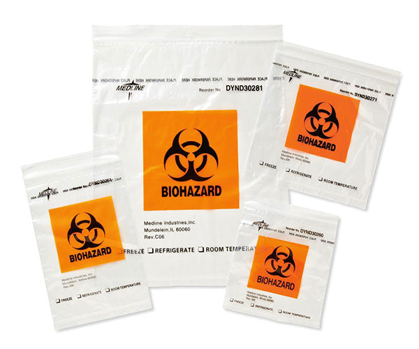 Biohazard Zip Lock Bags | MTR – mtrsuperstore